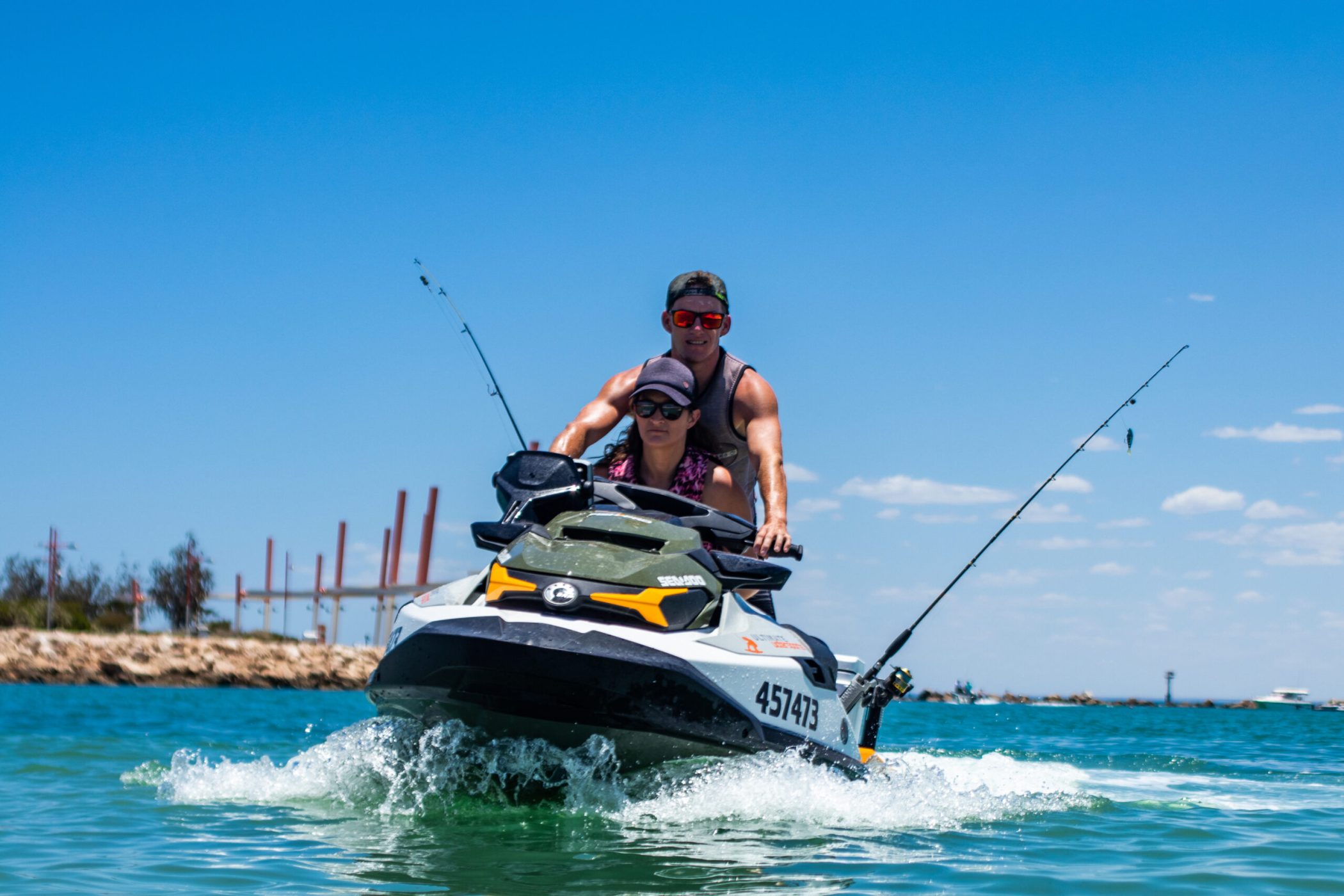 Fishing Jetskis in Hilarys | Ultimate Watersports